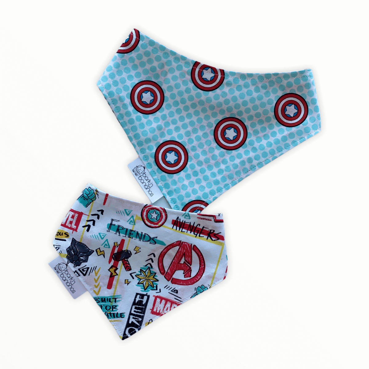 Marvel Reversible Bandana - Captain America Version – Bark'n Bananas